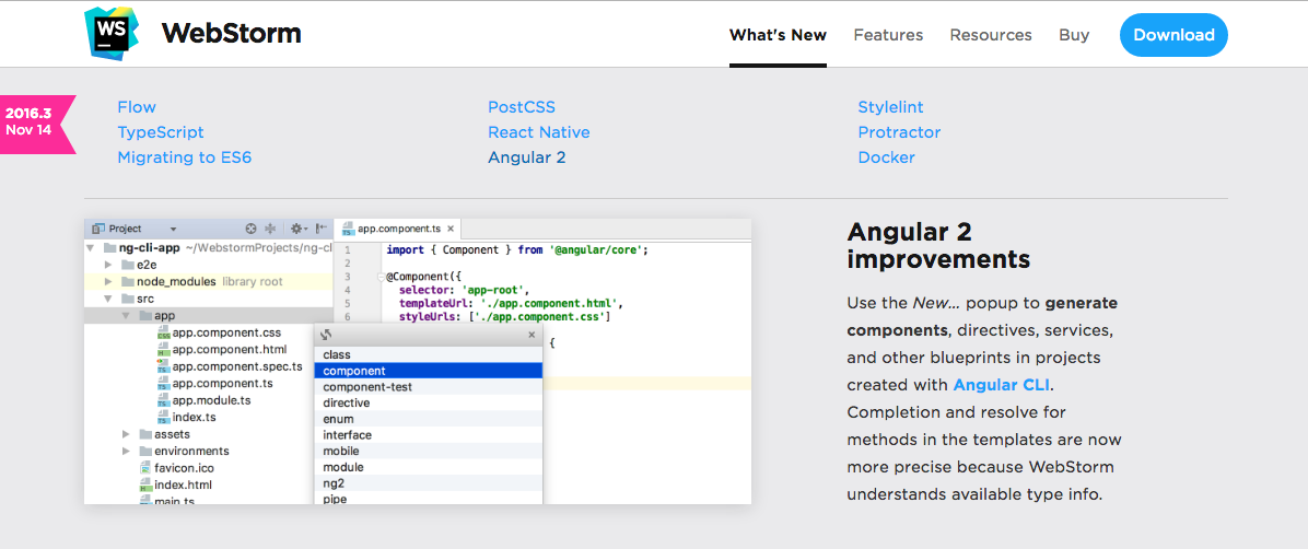 Webstromとangular Cliでangular2アプリケーションを作ってみよう Webstorm Qiita 4930