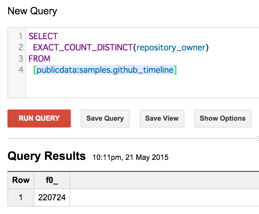 BigQuery では COUNT(DISTINCT(X)) ではなく EXACT_COUNT_DISTINCT(X) を使おう #BigQuery - Qiita