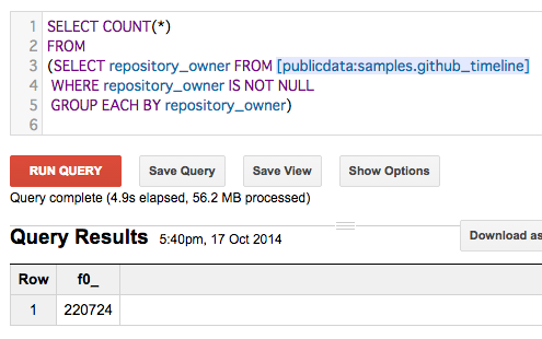 BigQuery で COUNT(DISTINCT(X)) を使わない方が良い理由 #BigQuery - Qiita
