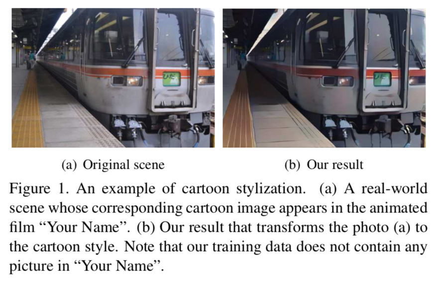 CartoonGAN: Generative Adversarial Networks for Photo Cartoonizationを読ん ...