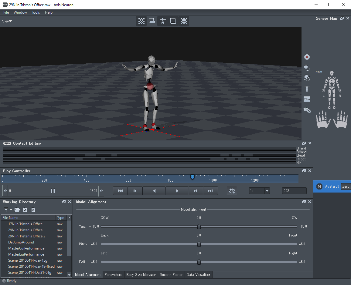 UnityでPerception Neuronを使ってMMDモデルを動かす #Unity - Qiita