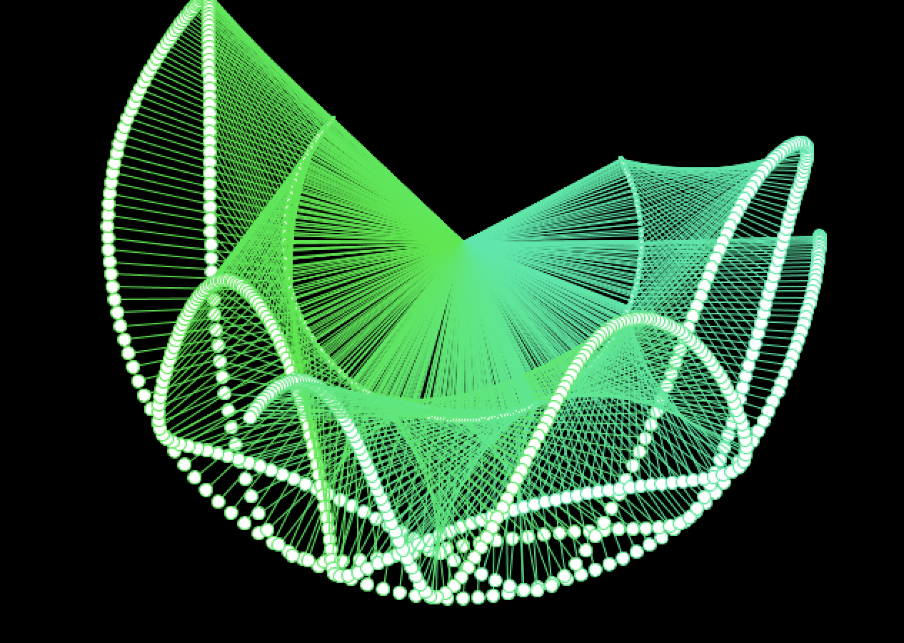 Processingで二重振り子(Double Pendulum)の軌跡を描く #processing - Qiita