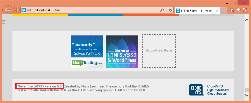HTML5Test.com でブラウザを評価する際の注意点 #JavaScript - Qiita