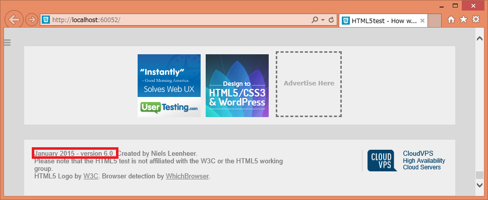 HTML5Test.com でブラウザを評価する際の注意点 #JavaScript - Qiita