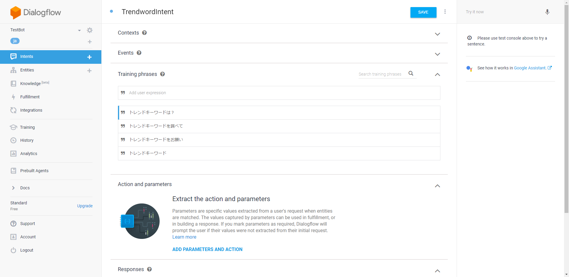 Dialogflowと連携してLINE Botを作る #Node.js - Qiita