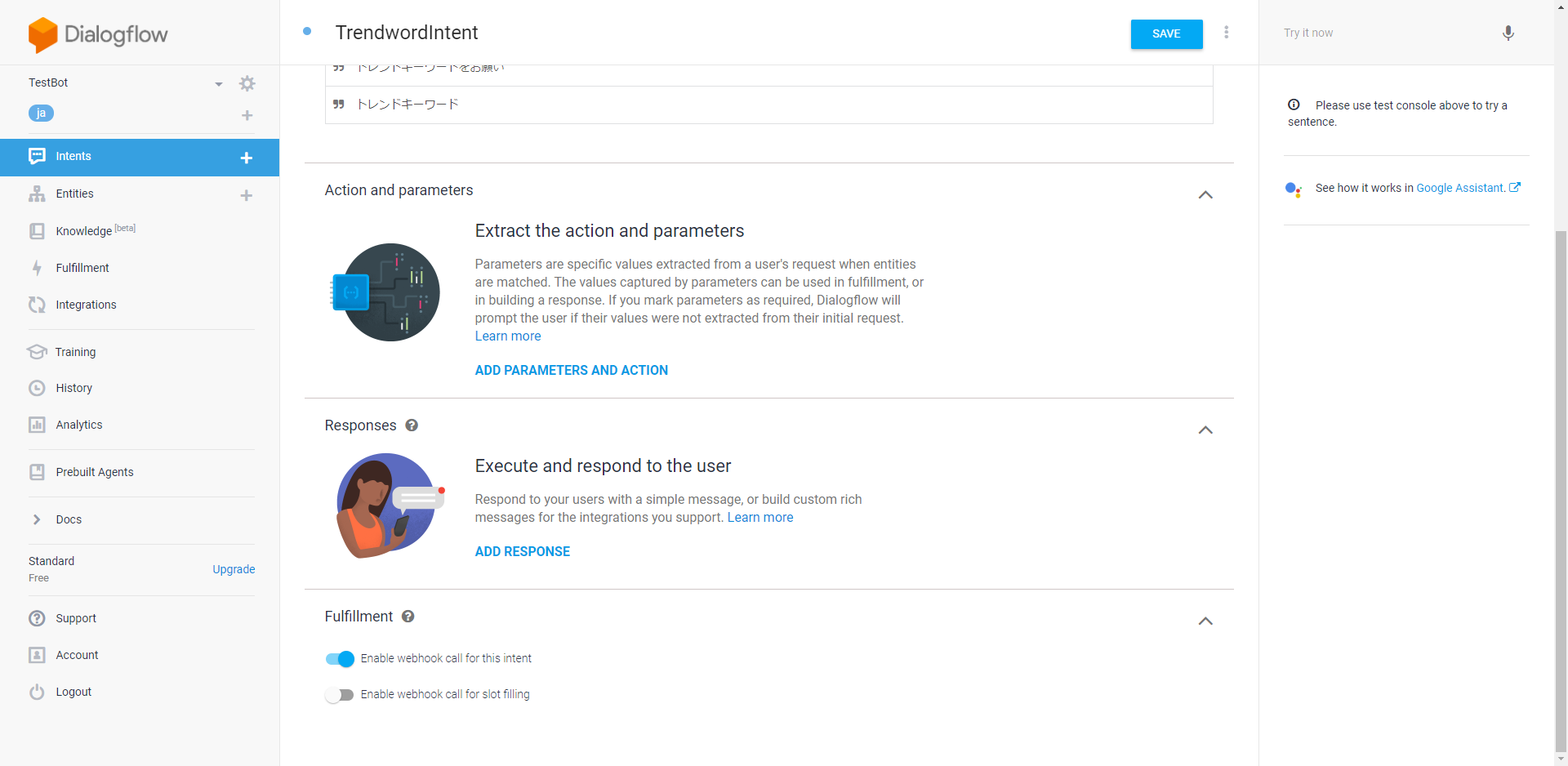 Dialogflowと連携してLINE Botを作る #Node.js - Qiita