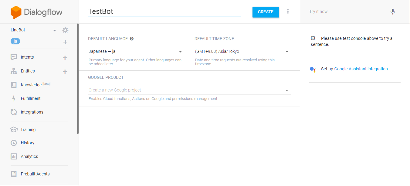 Dialogflowと連携してLINE Botを作る #Node.js - Qiita