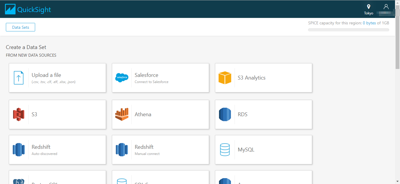 AWS QuickSightでDynamoDB上のデータを表示する #Node.js - Qiita
