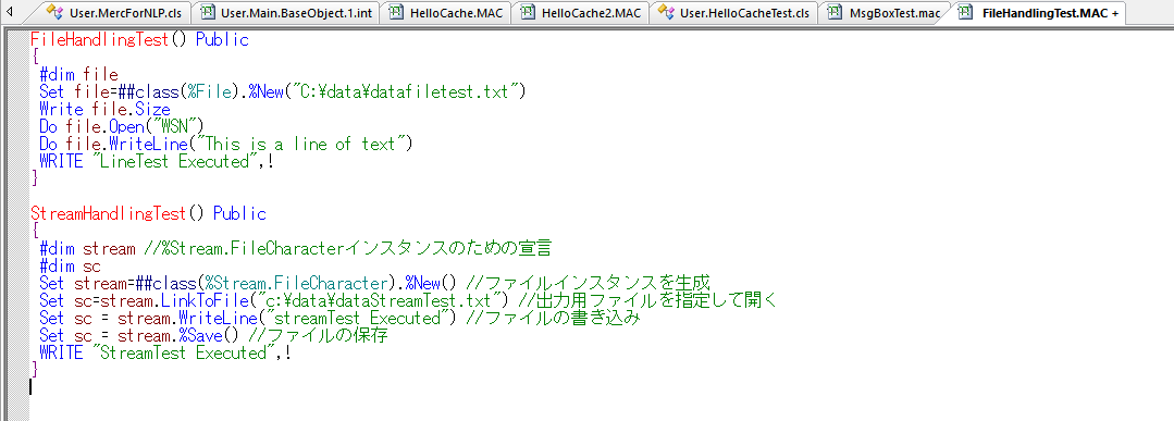 InterSystems IRIS ObjectScriptのプログラミング文法リスト #Cache - Qiita