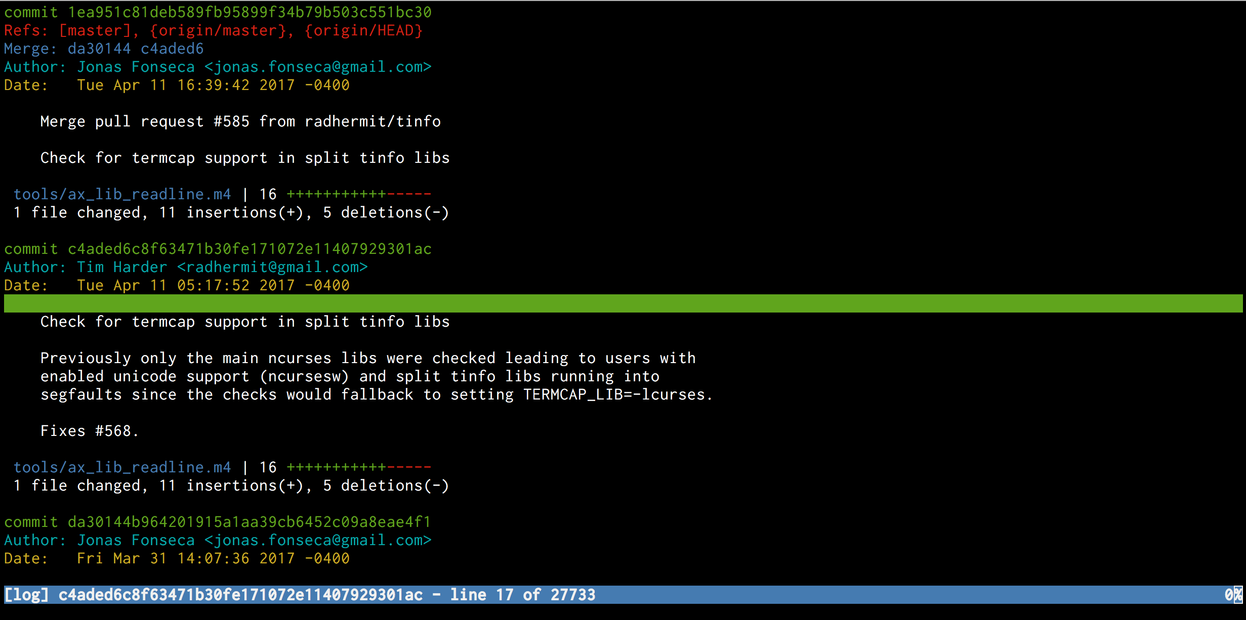 超絶便利なGitクライアントのtigのすすめ #Git - Qiita