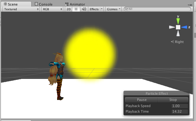【Unity】ParticleとLineRendererで めはめ波を作ろう！ #C# - Qiita