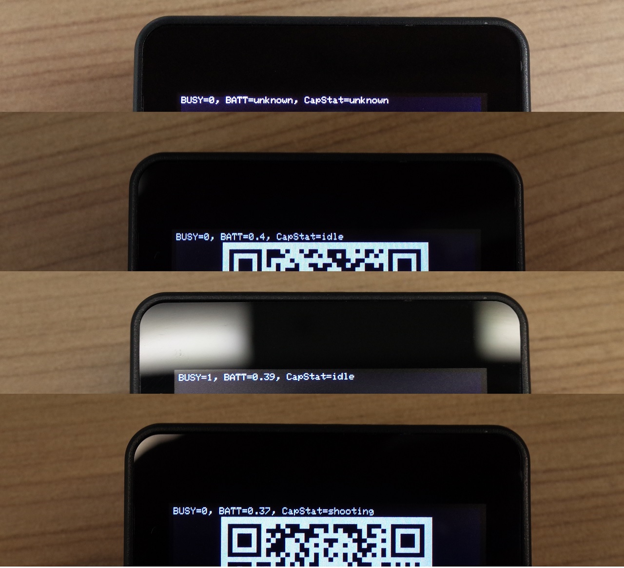 THETAプラグイン×M5Stack：QRコードで画像シェア＋シリアルリモコン #Android - Qiita