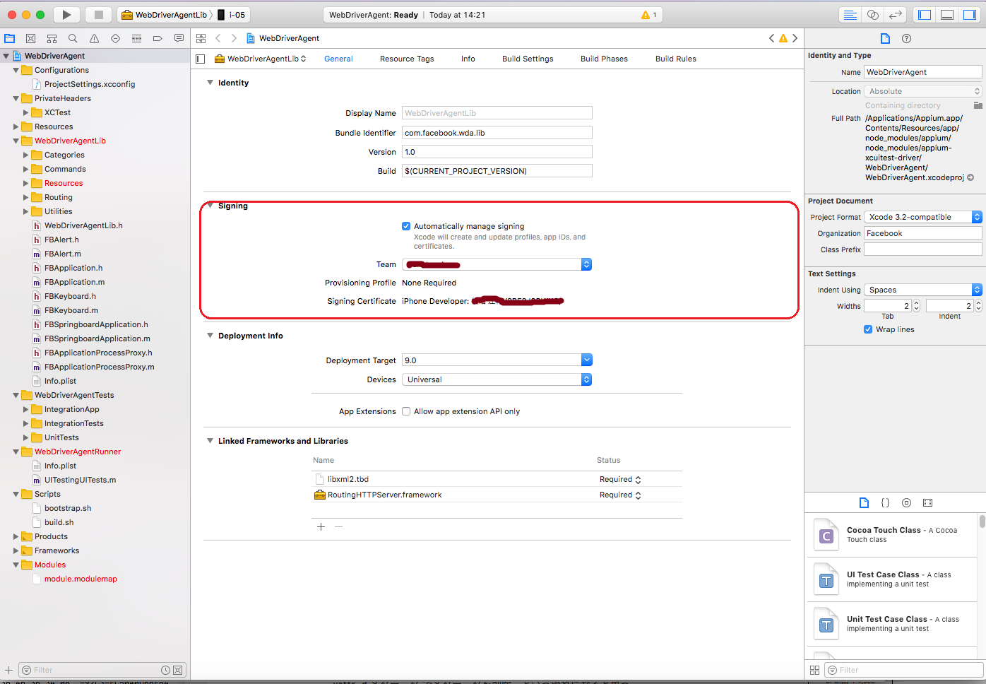 setup appium in Mac for iOS #テスト - Qiita