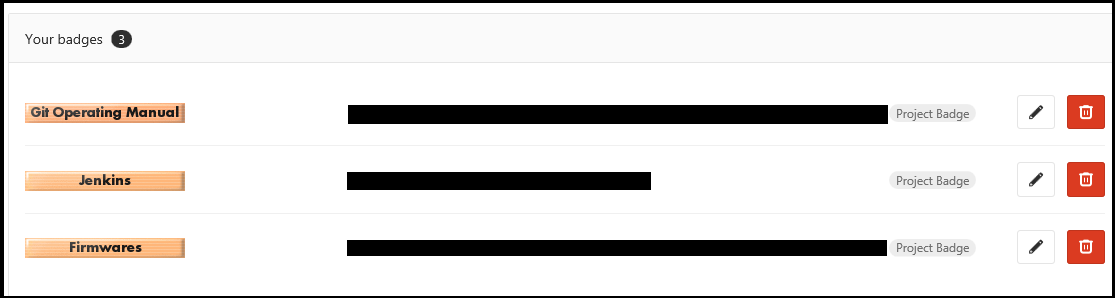 GitLabのBadges機能について #Git - Qiita