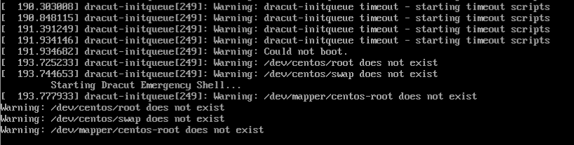 dracut-initqueue timeout って？ #Linux - Qiita