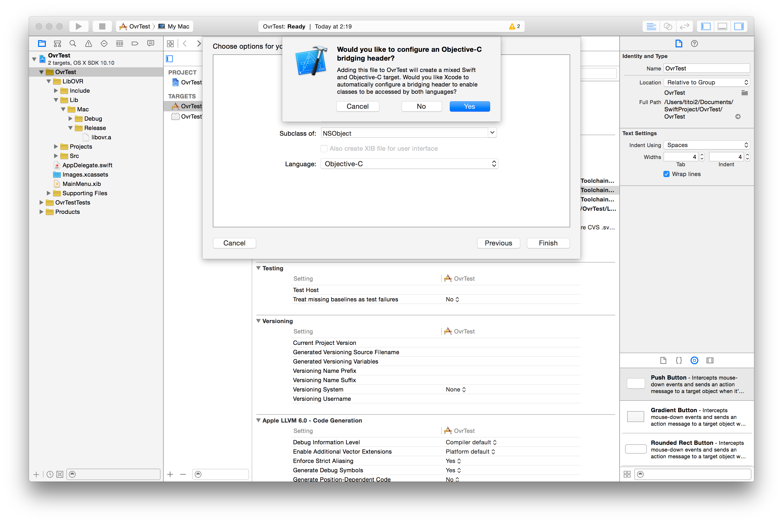 SwiftでOculus Rift SDKを使う #Xcode - Qiita