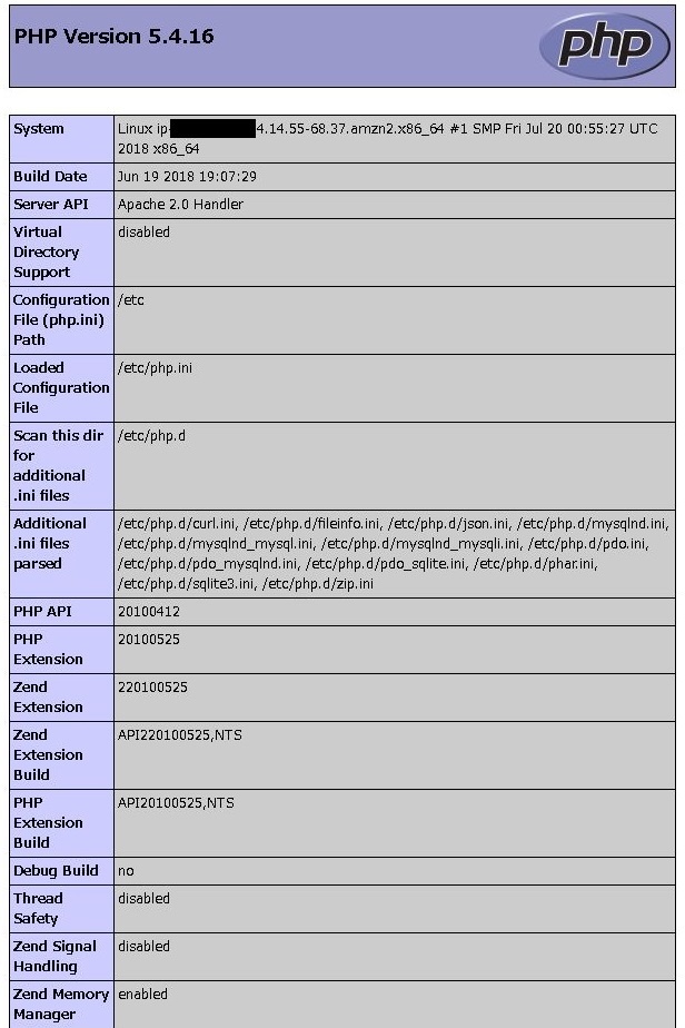 【ハンズオン】Amazon Linux2にApache、PHP、MySQLをインストールする #AWS - Qiita