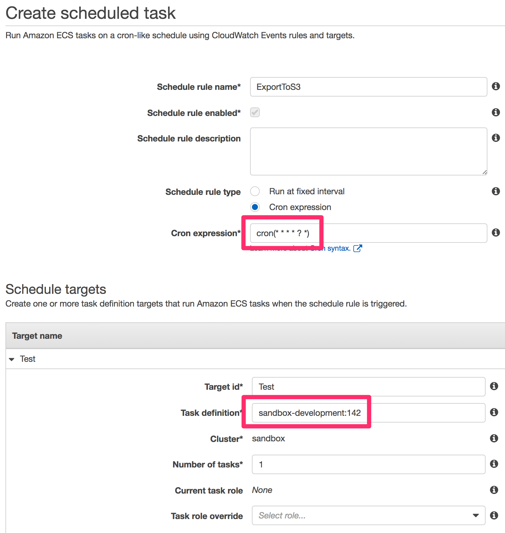 ECS Scheduled Tasksによるタスクの定期実行 #AWS - Qiita