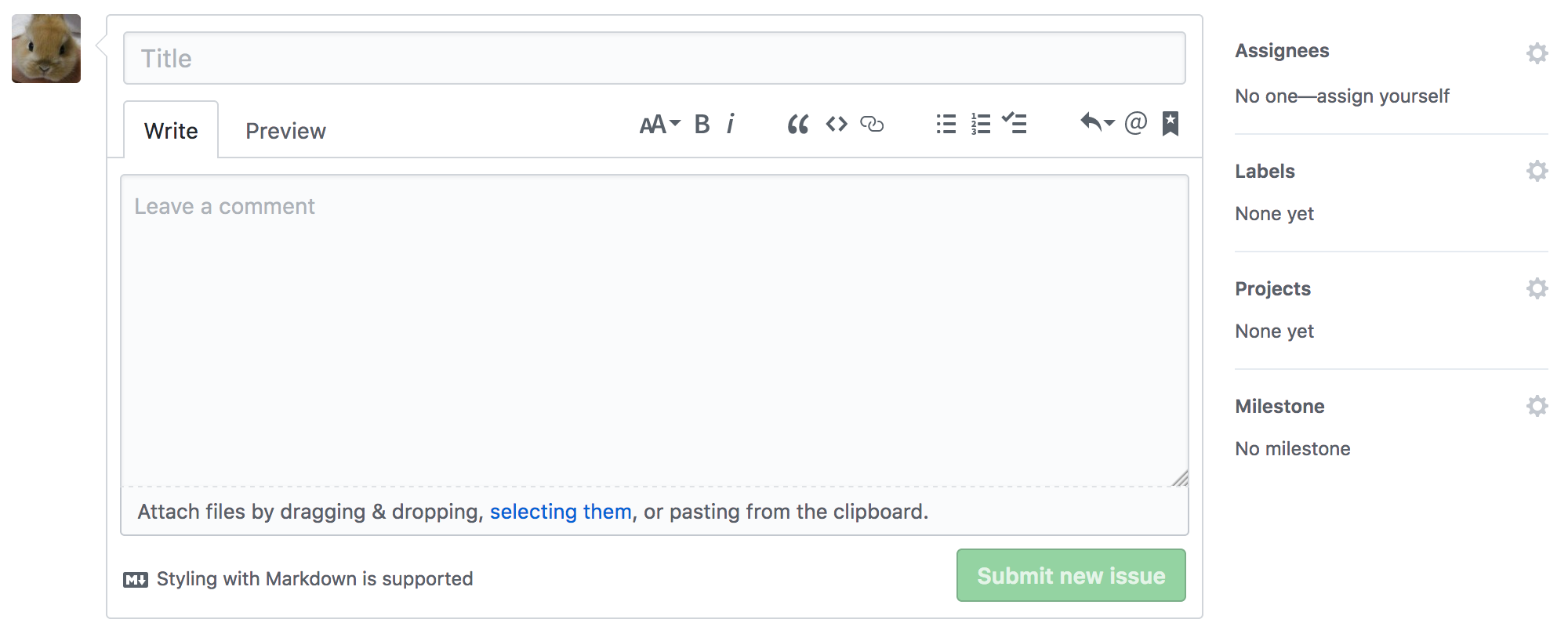 Github issue との付き合い方 作成編 #GitHub - Qiita