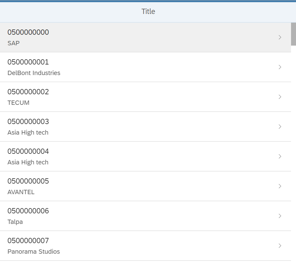 【sapui5】odata 9 Odataを使ったsapui5アプリケーションの作り方 開発編 2 Sap Qiita