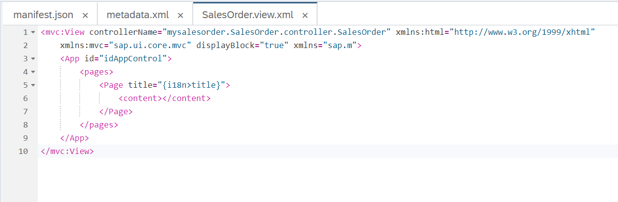 【sapui5】odata9 Odataを使ったsapui5アプリケーションの作り方 開発編 2 Sap Qiita
