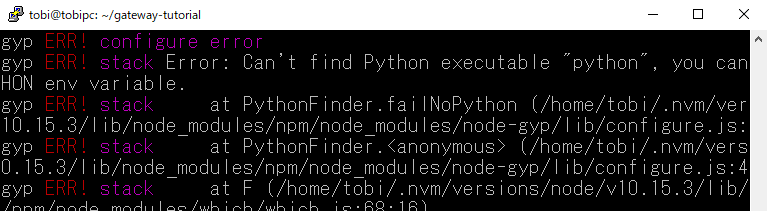 Python使わないけどPythonが欲しい（Ubuntu） #Node.js - Qiita