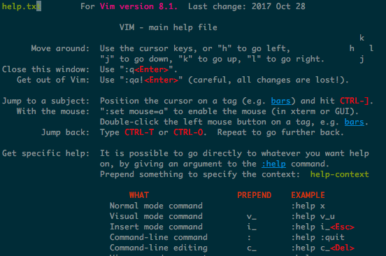 Vimをちゃんと知りたい！だからHelpを日本語化する！ #vimrc - Qiita