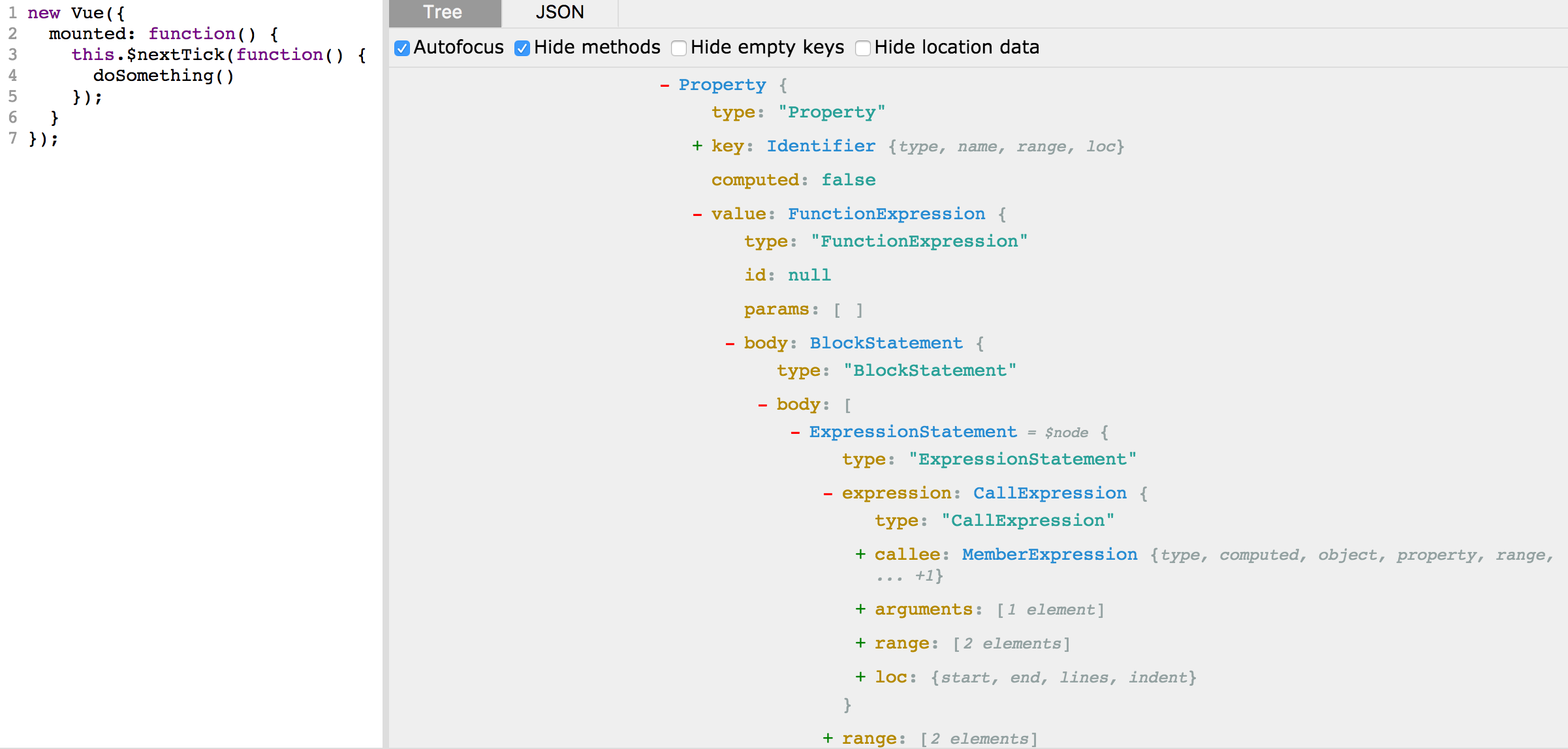ast explorerを使ってみよう #Node.js - Qiita