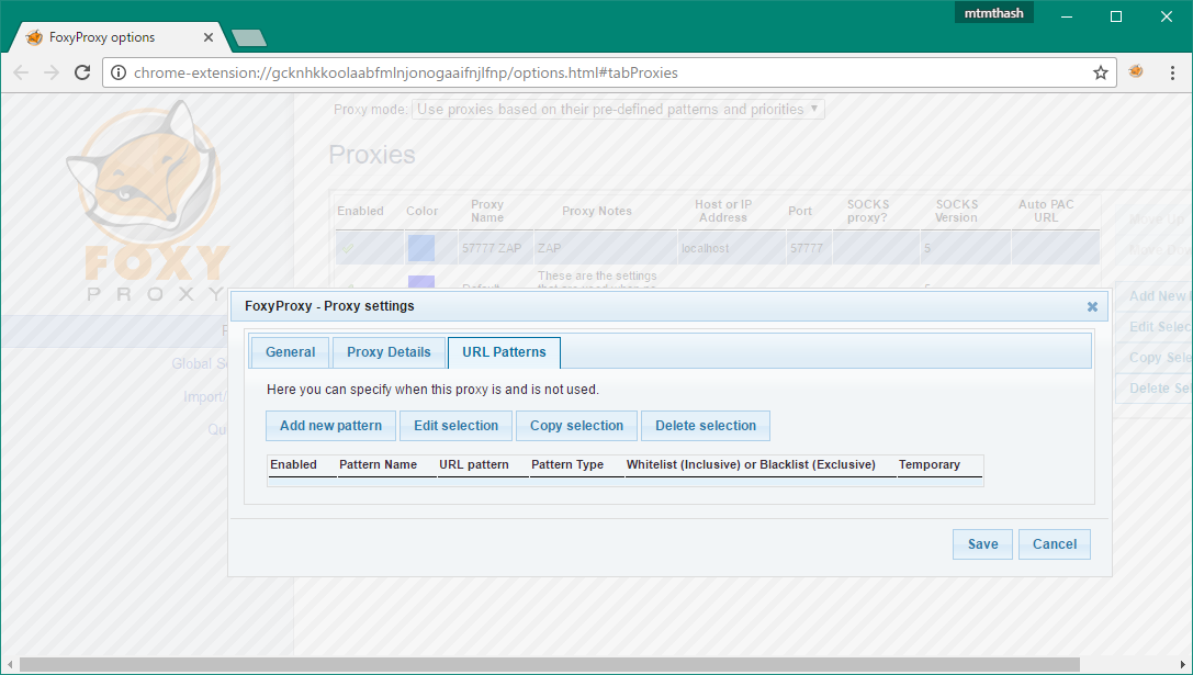 FoxyProxy Standard インストール＆設定 #Security - Qiita
