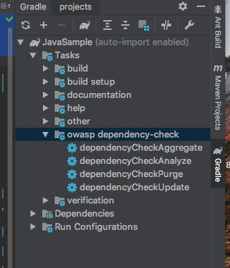 IntelliJのgradleプロジェクトにowasp dependency checkを導入する #cve - Qiita