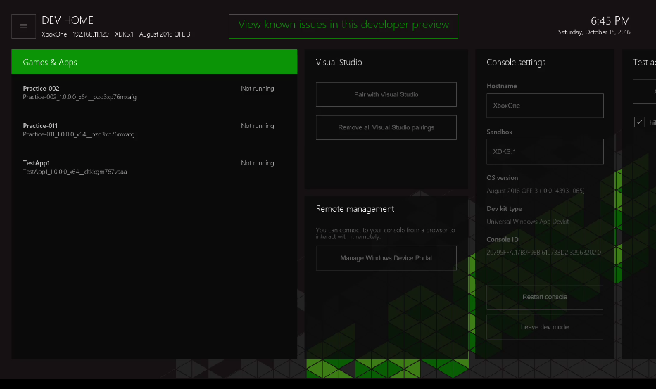 UnityアプリをXbox Oneで動かす方法 #unity5 - Qiita