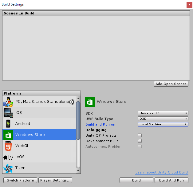 UnityアプリをXbox Oneで動かす方法 #unity5 - Qiita