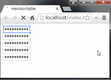 Handsontable 使い方メモ3（カラム・セルオプション） #JavaScript - Qiita