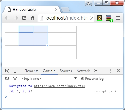 Handsontable 使い方メモ4（メソッド） #JavaScript - Qiita