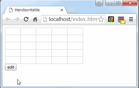 Handsontable 使い方メモ1（基本） #JavaScript - Qiita