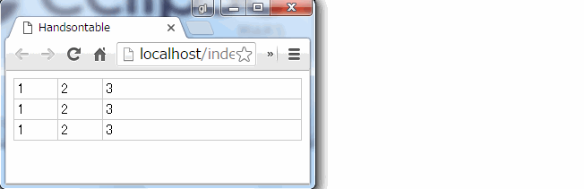 Handsontable 使い方メモ2（グリッドのオプション） #JavaScript - Qiita