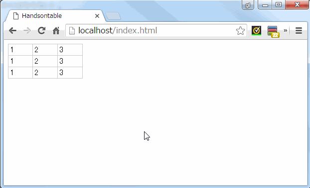 Handsontable 使い方メモ2（グリッドのオプション） #JavaScript - Qiita