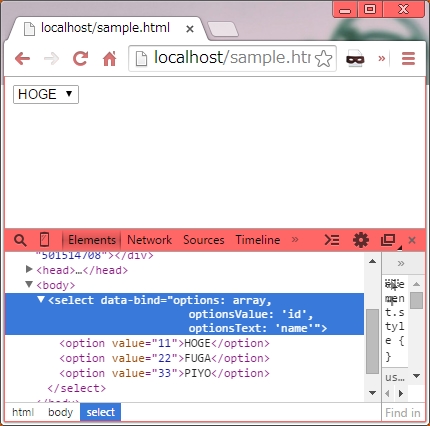 Knockout.js 使い方メモ #JavaScript - Qiita