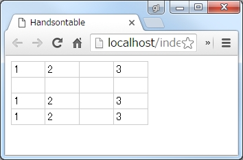 Handsontable 使い方メモ4（メソッド） #JavaScript - Qiita