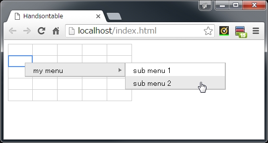 Handsontable 使い方メモ2（グリッドのオプション） #JavaScript - Qiita