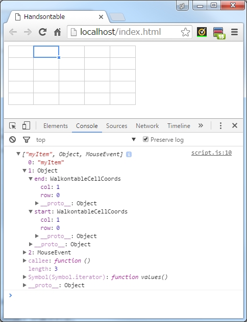 Handsontable 使い方メモ2(グリッドのオプション) Javascript Qiita