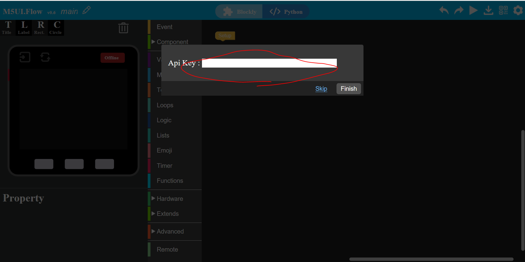 M5stack(M5GO)とM5UI.Flowであそんでみた #M5stack - Qiita