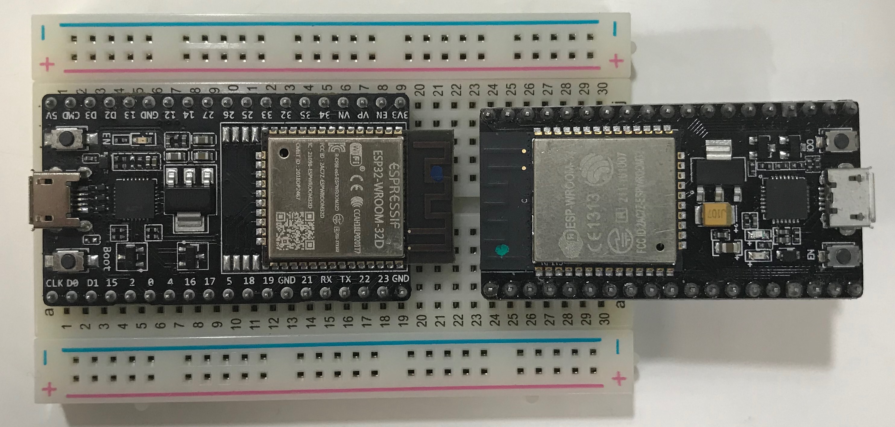 NodeMCU-32SとESP32-DevKitCの違い。 #Arduino - Qiita