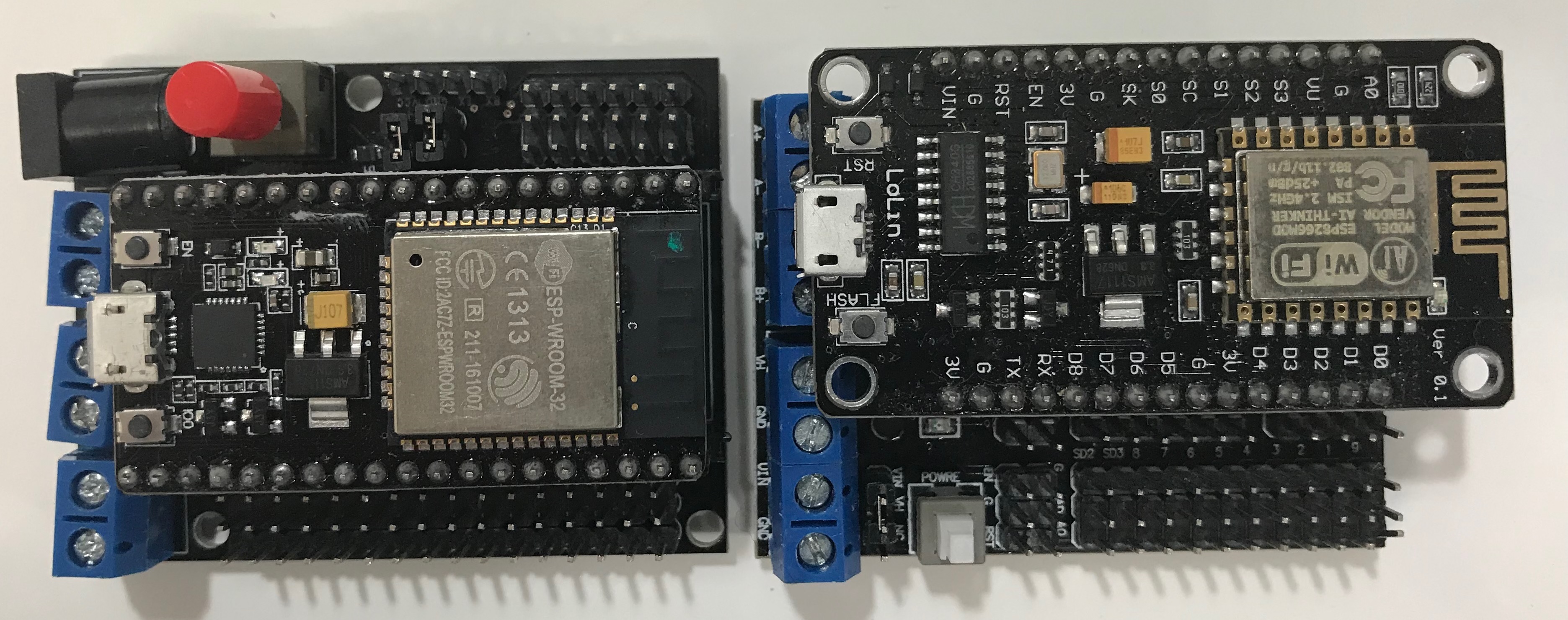 NodeMCU-32SとESP32-DevKitCの違い。 #Arduino - Qiita