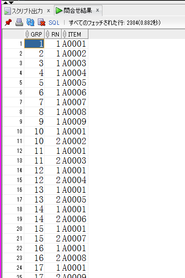 Sql Oracle 組み合わせ 再帰with Sql Qiita 