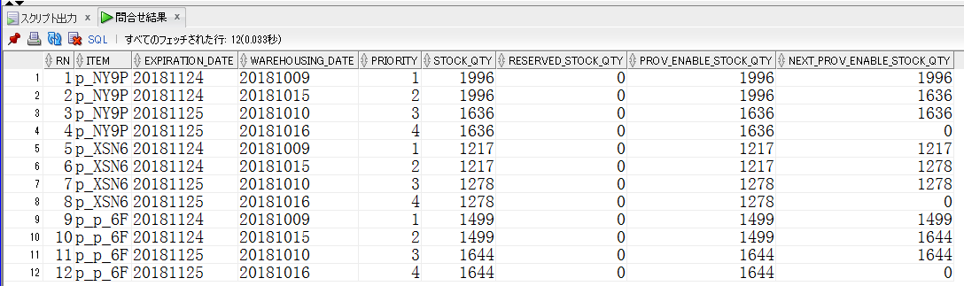 sql oracle recursive lesson 在庫引当 #SQL - Qiita
