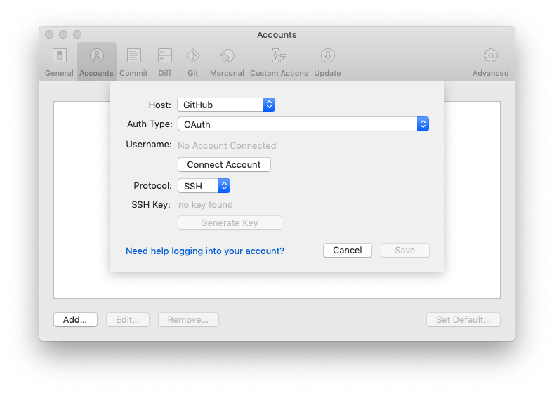 GitHubで複数のアカウントを使う方法 #SourceTree - Qiita