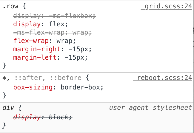 Bootstrapのrowで中央寄せにしようとした時の話 Bootstrap4 Qiita 