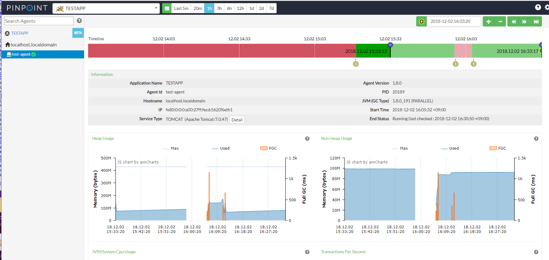 OSS APM pinpoint を試してみる #Java - Qiita