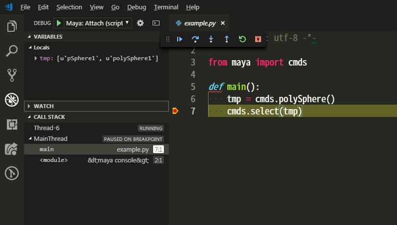 VSCodeからMaya上をリモートデバッグする #Python - Qiita